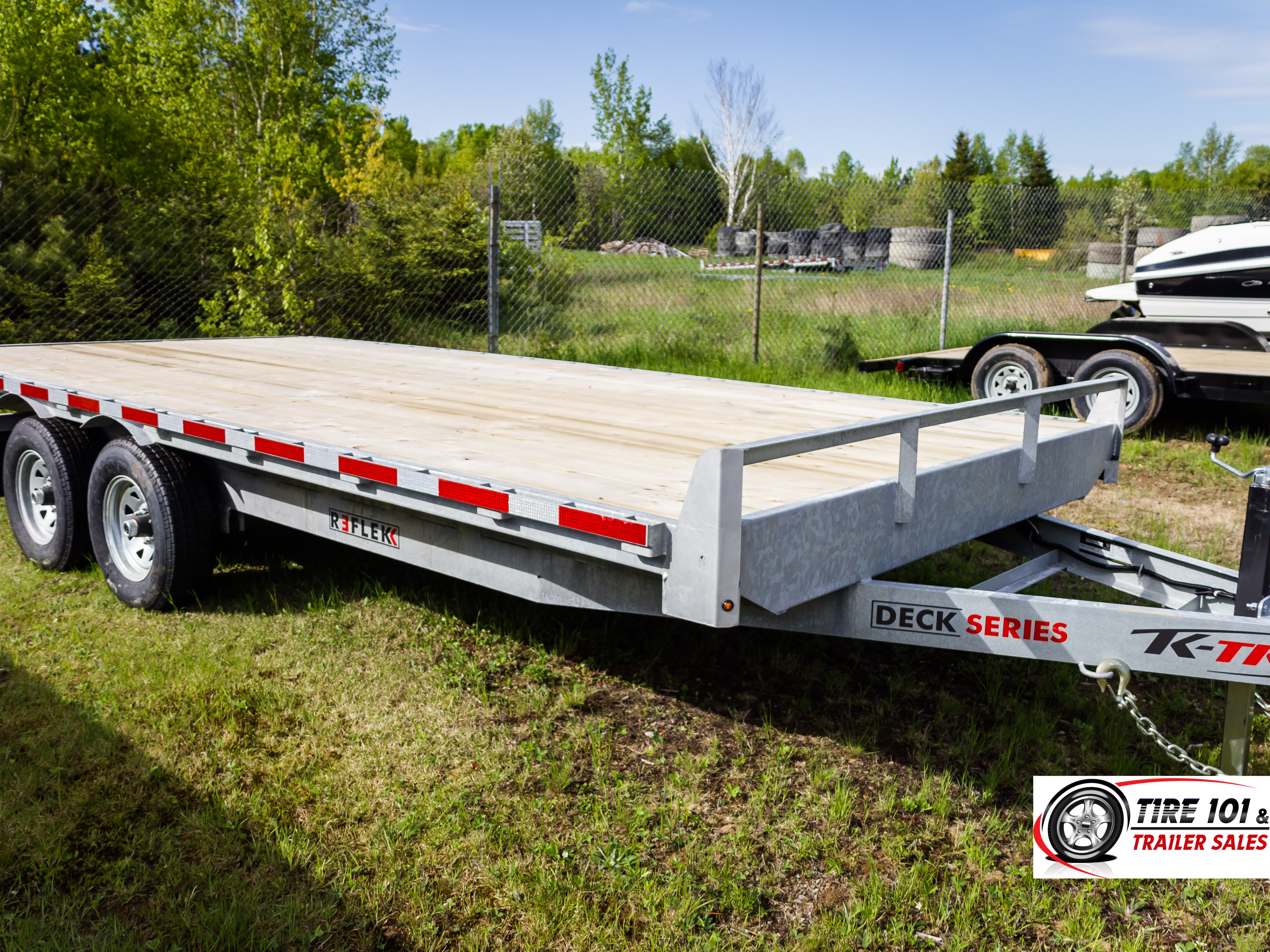 Tire 101 & Trailer Sales - K-Trail Deck Series - DKO18-10 Equipment Trailer